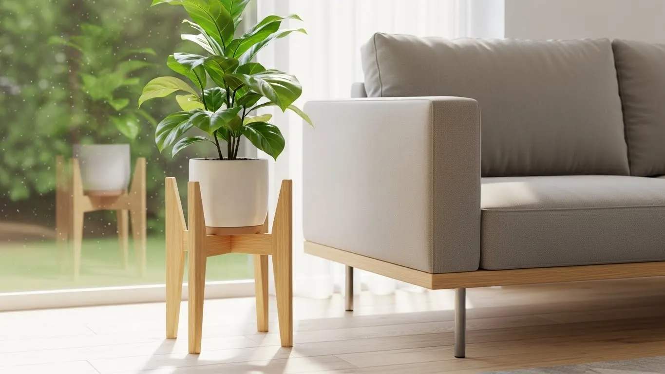 How to Make Plant Stands for Modern Decor - craftfavorite.com