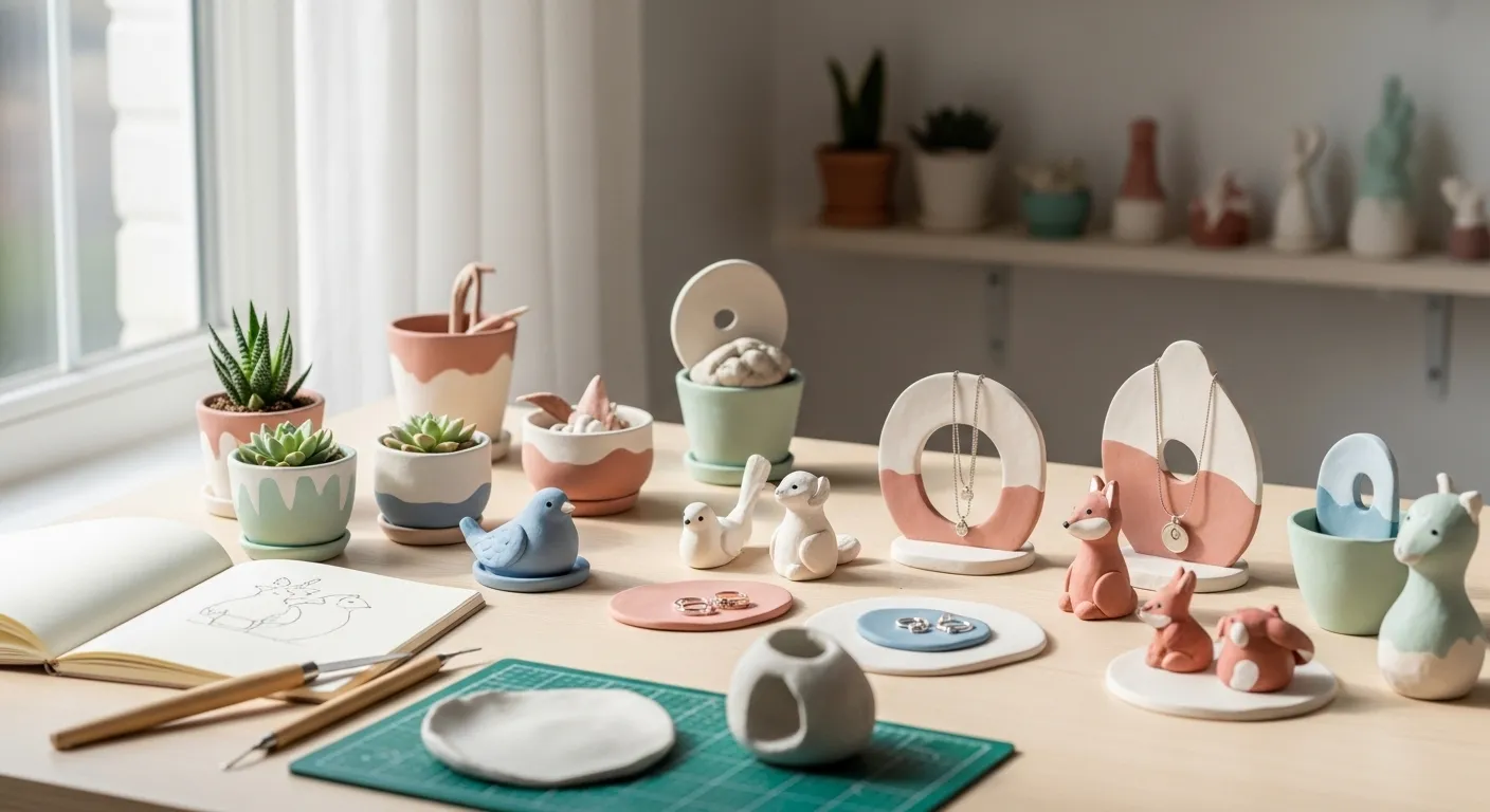 26 Trendy DIY Spring Clay Crafts That Look Boutique - craftfavorite.com